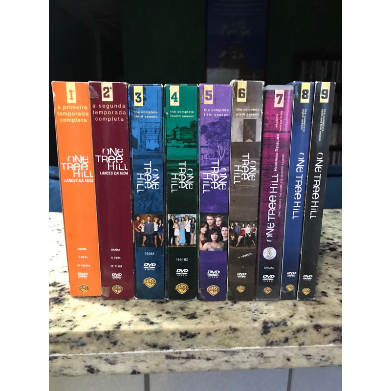 ONE TREE HILL SÉRIE COMPLETA DVD BOX ORIGINAIS IMPORTADOS CHAD MICHAEL ...