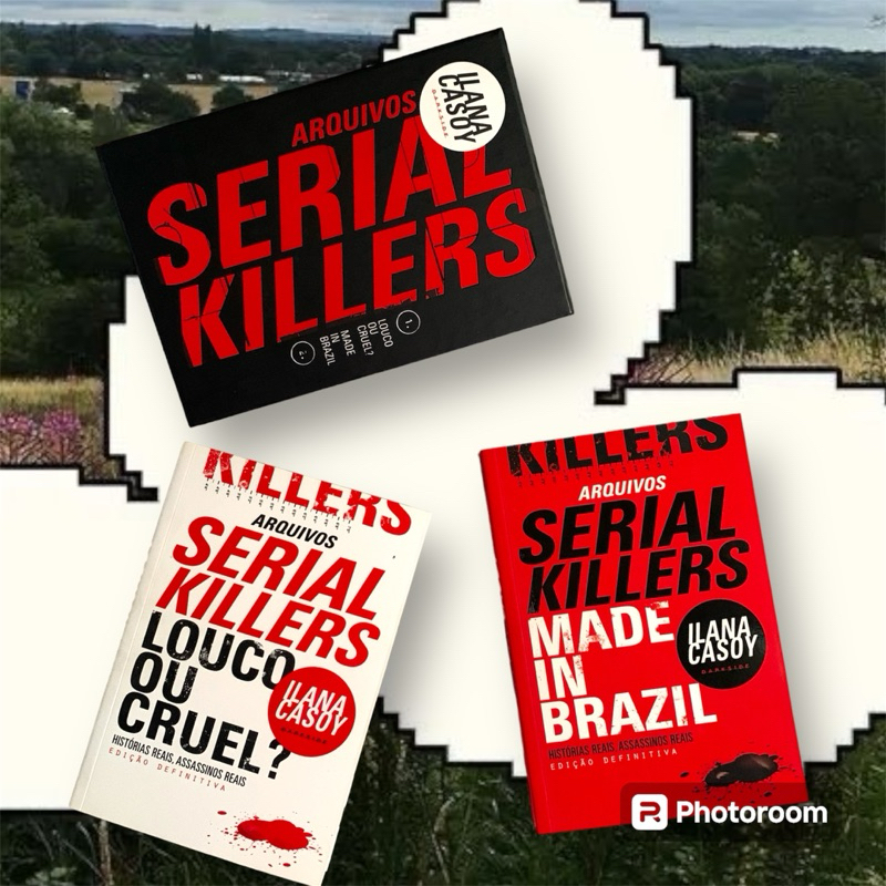 box arquivos serial killers darkside | Shopee Brasil