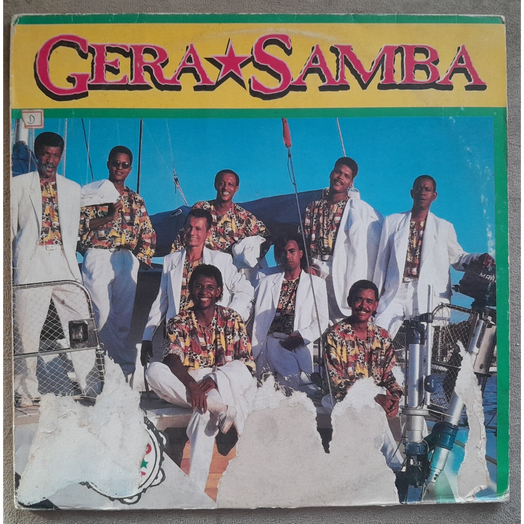 Lp Grupo Gera Samba 1995 vinil Axé Bahia | Shopee Brasil