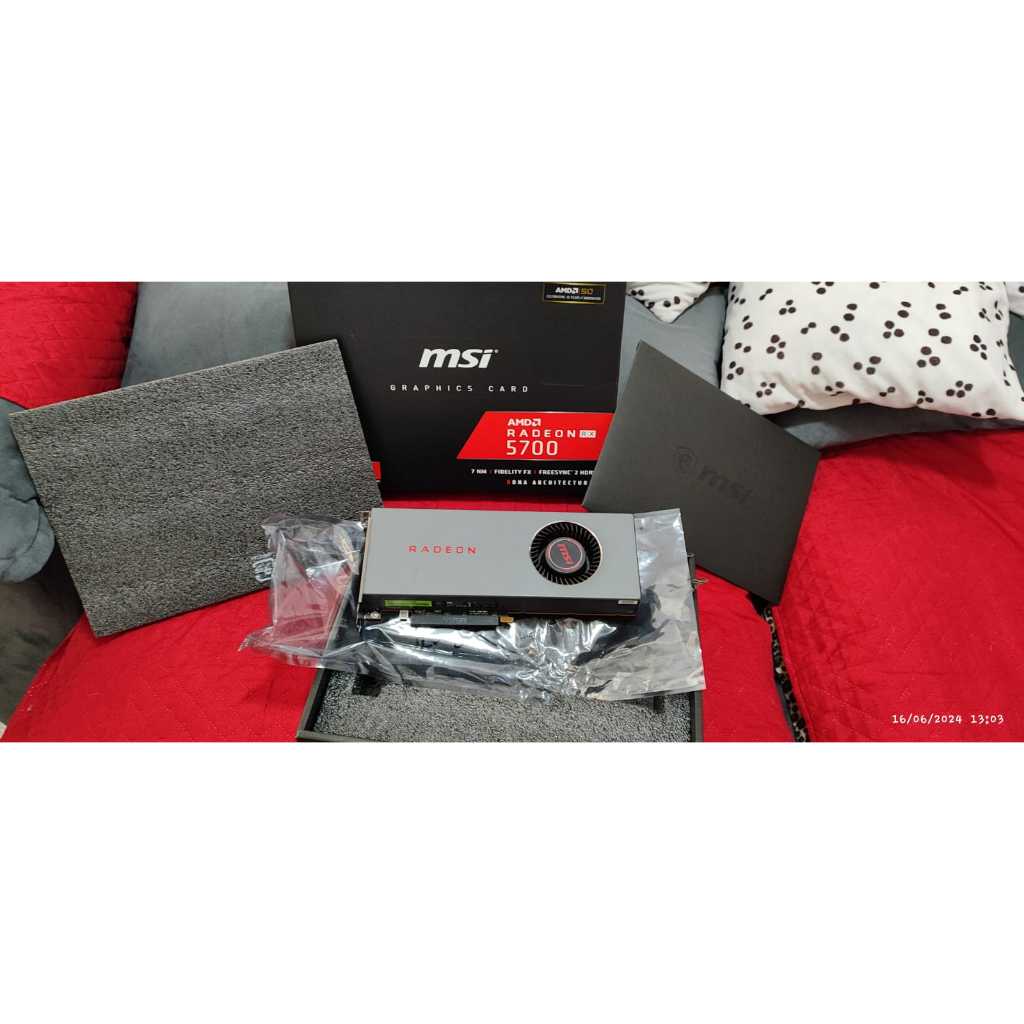 Placa De Vídeo Amd Radeon Rx 5700 founders edition | Shopee Brasil