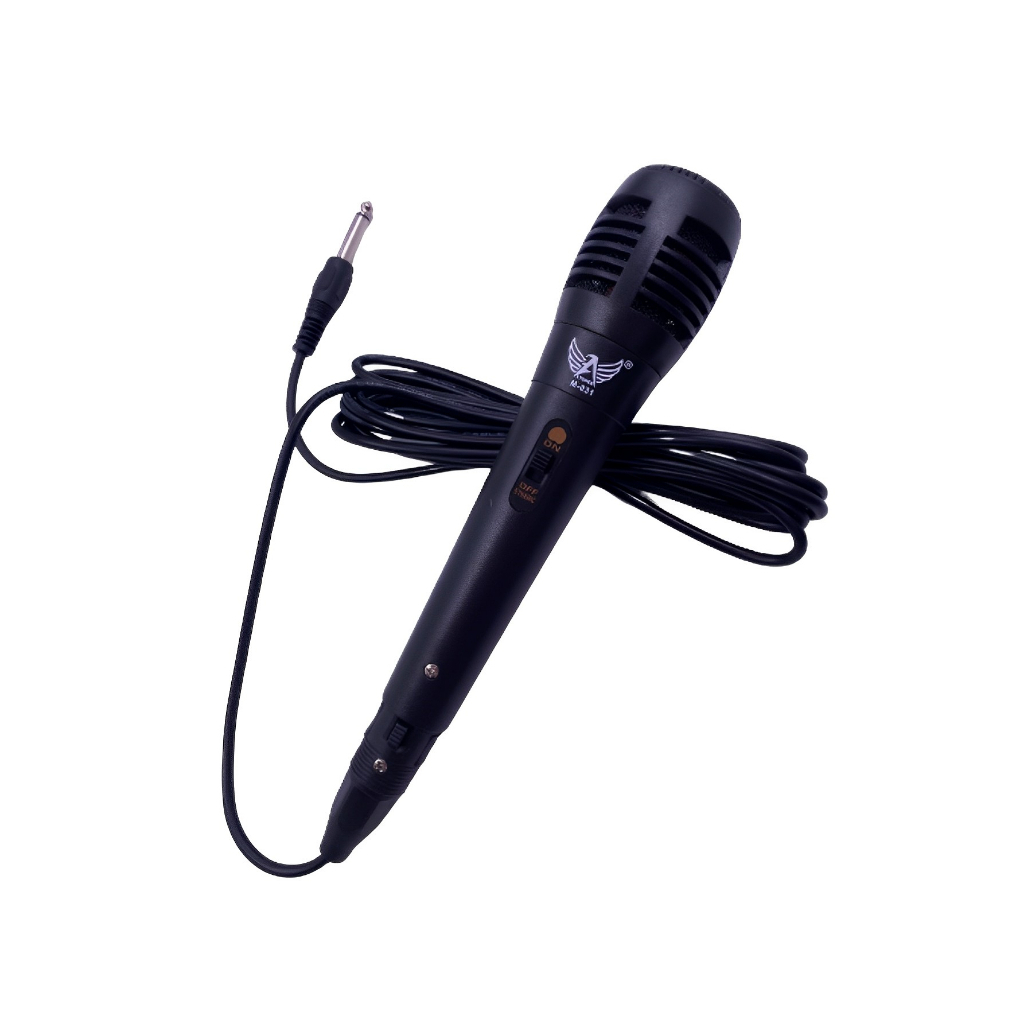 Microfone Com Fio 3 Metros Removível Entrada P10 Novo | Shopee Brasil