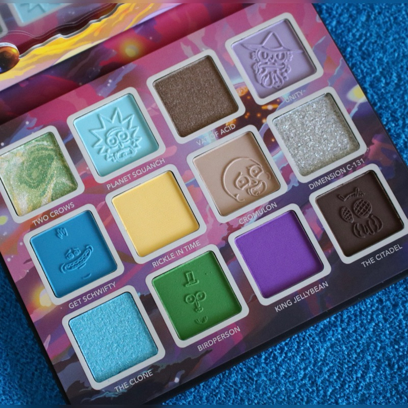 Rick and Morty - Paleta de Sombras / Vegano - SHEGLAM | Shopee Brasil