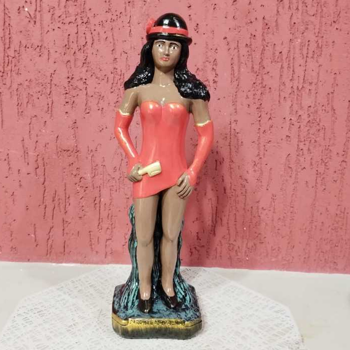 Pomba Gira Maria Navalha de 40 cm e 44 cm de Altura | Shopee Brasil