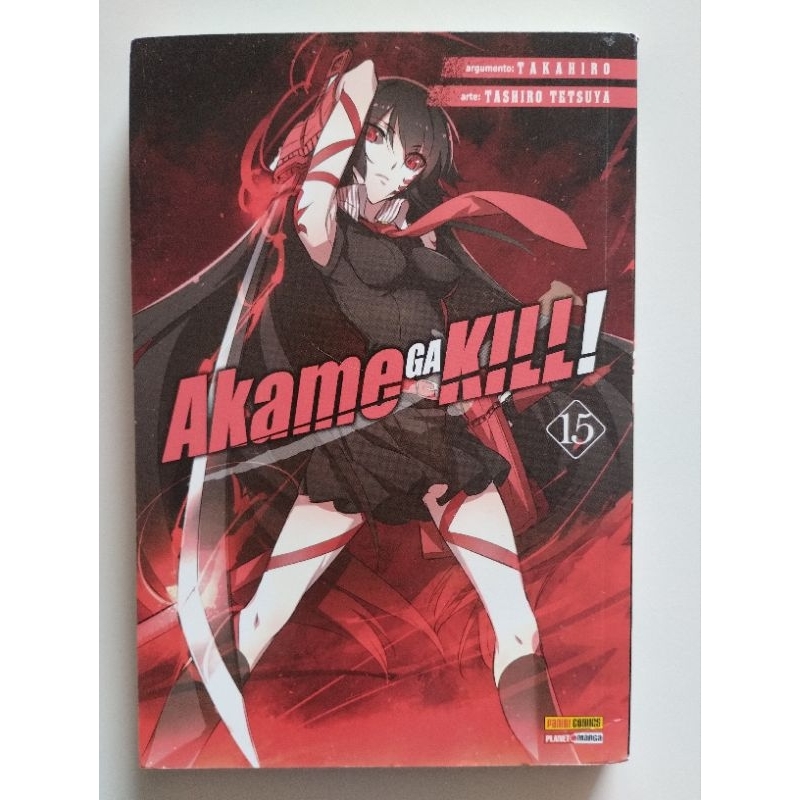 AKAME GA KILL - Vol 15 | Shopee Brasil