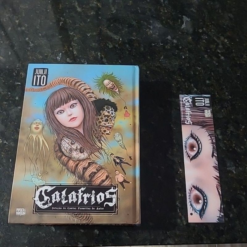 Mangá - Calafrios - Contém Marca Página - Junji Ito - Pipoca e Nanquim | Shopee Brasil