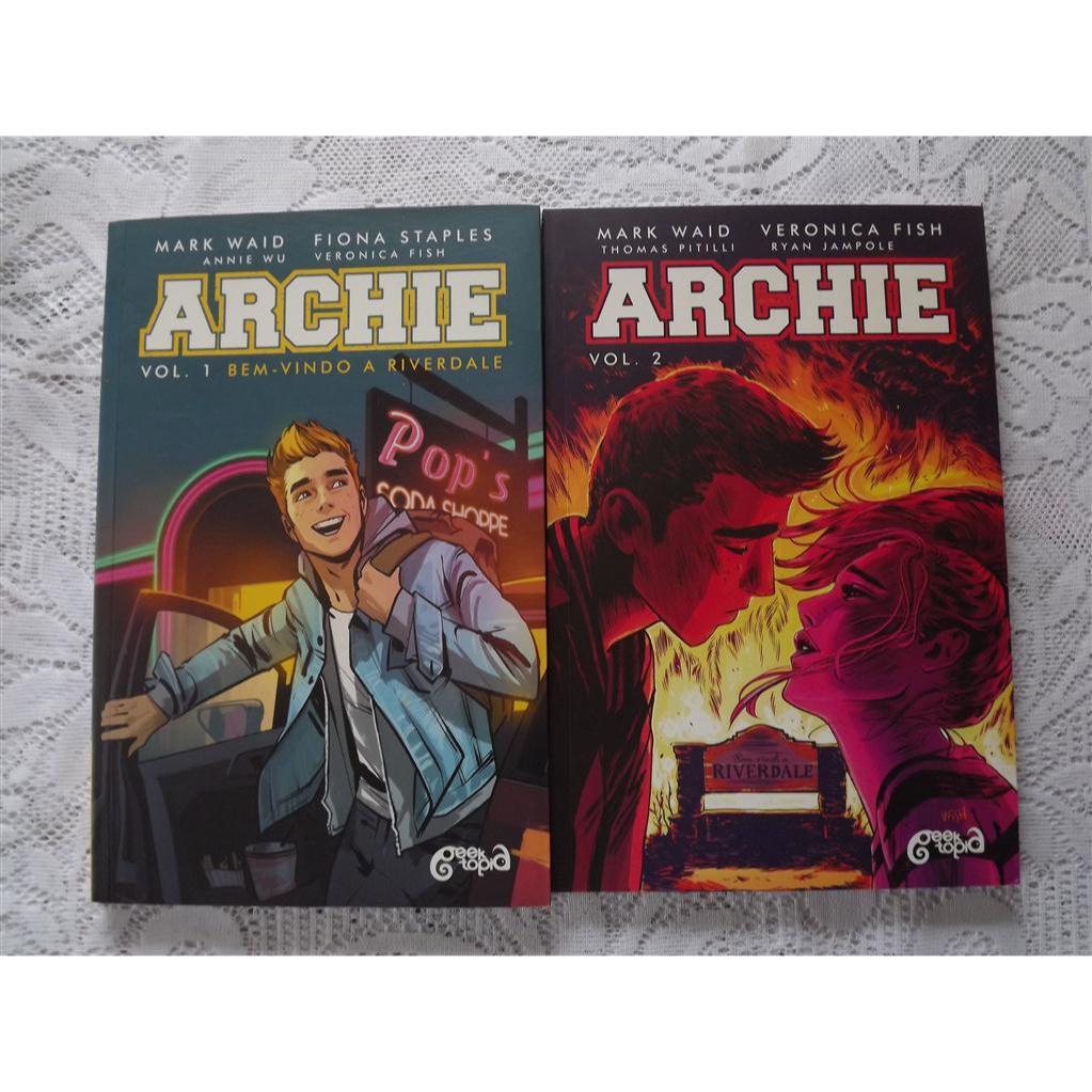 Archie volumes 01 e 02 - Mark Waid | Shopee Brasil