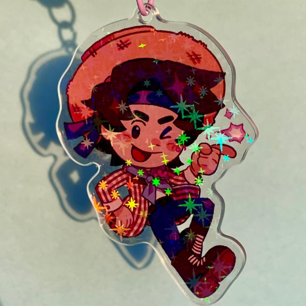 Chaveiros Personalizados acrílico qsmp guapoduo cellbit roier ...