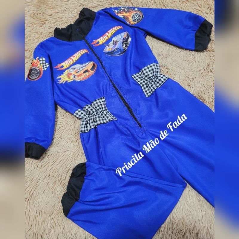 Fantasia corrida infantil Relâmpago Maquin, Ferrari, Hot Whells ...