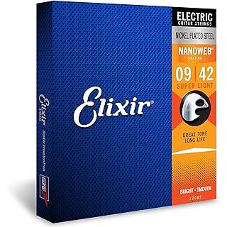Corda Elixir Nanoweb 009 Super Light para Guitarra (ORIGINAL) | Shopee Brasil