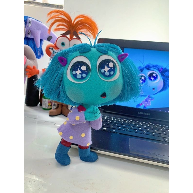 Bonecos das Emoções Divertidamente 2 em feltro | Shopee Brasil