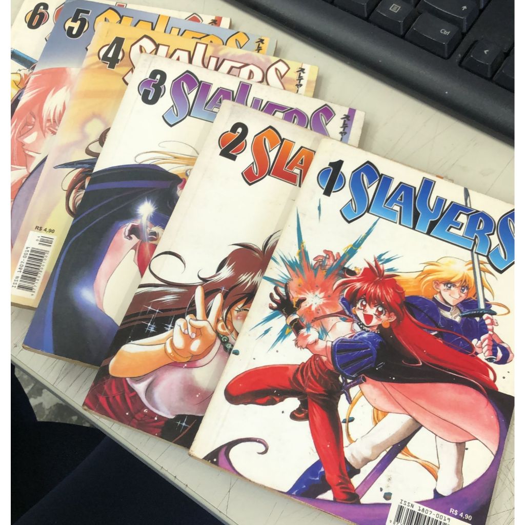 Slayers kit 1 ao 6 | Shopee Brasil