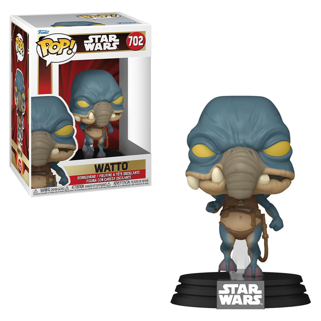 FUNKO POP STAR WARS 1: PHANTOM MENACE - WATTO 702 NOVO ORIGINAL ...