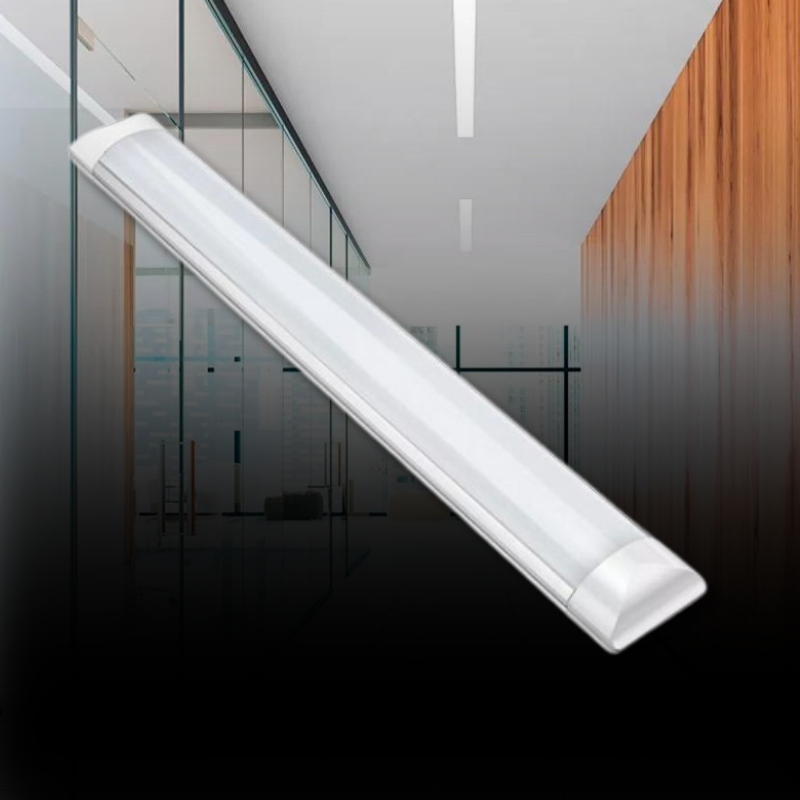 Luminaria Tubular Led Sobrepor Slim 6500k 120cm | Shopee Brasil