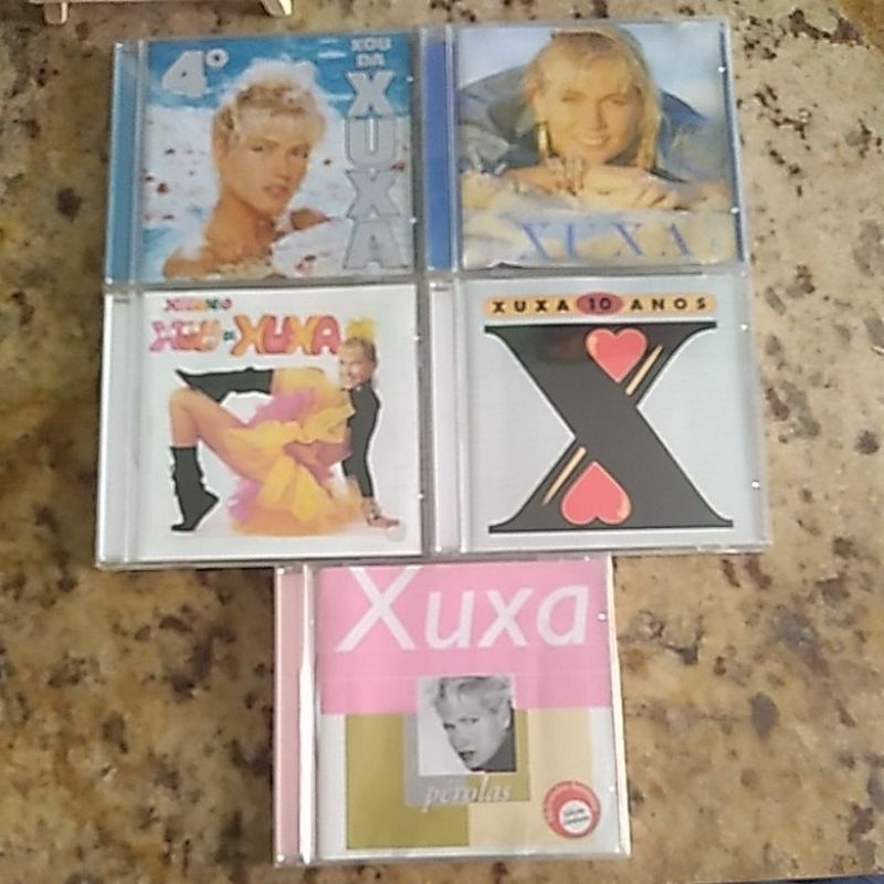 CDS - KIT DE CDS DA XUXA- ORIGINAIS | Shopee Brasil