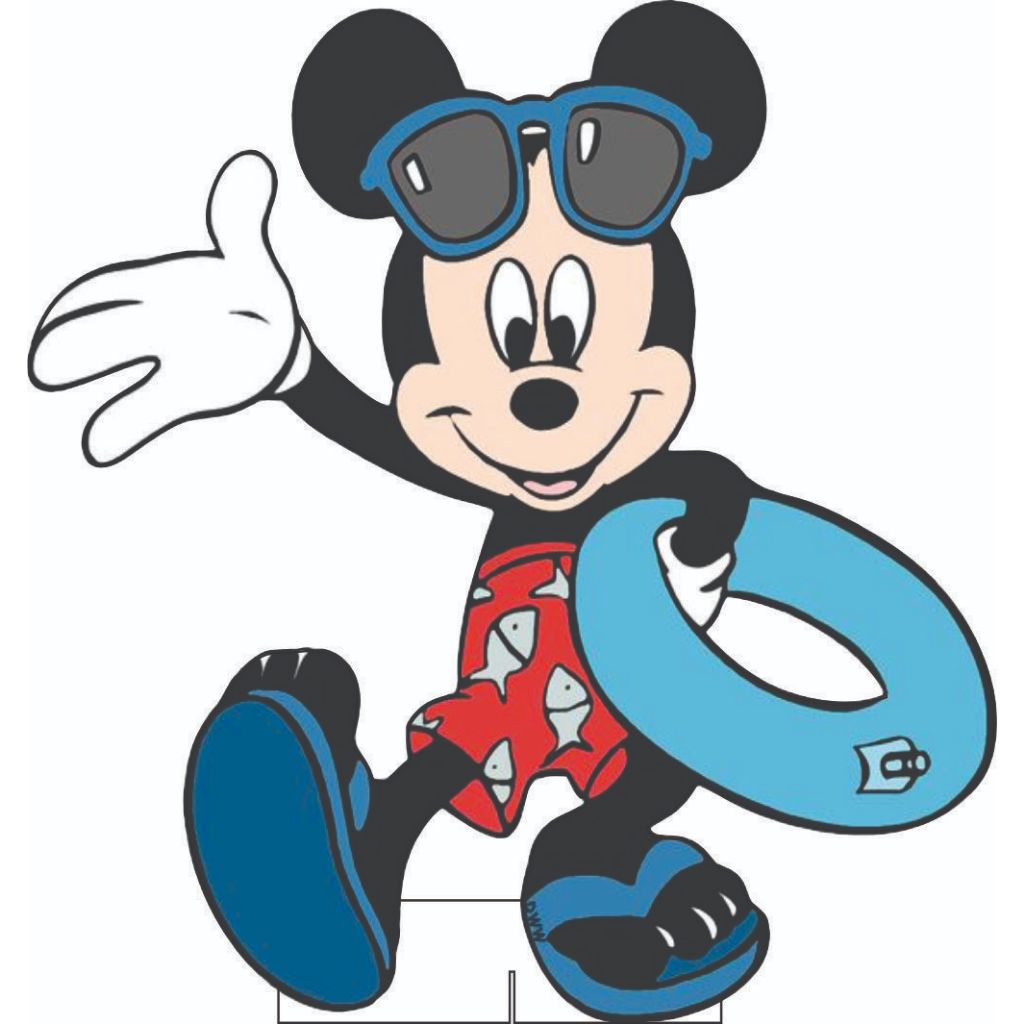 Display Mickey Pool Party 60 cm | Shopee Brasil