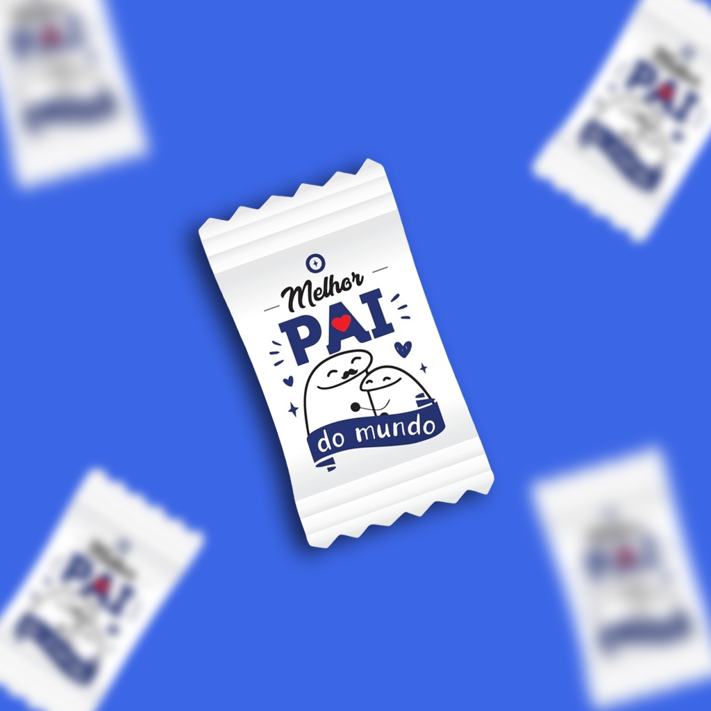 Balas Personalizada Com Frase dia dos Pais - Ecommerce Frutmel | Shopee ...