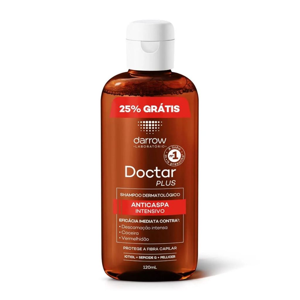 Shampoo Anticaspa Doctar Plus 120ml | Shopee Brasil