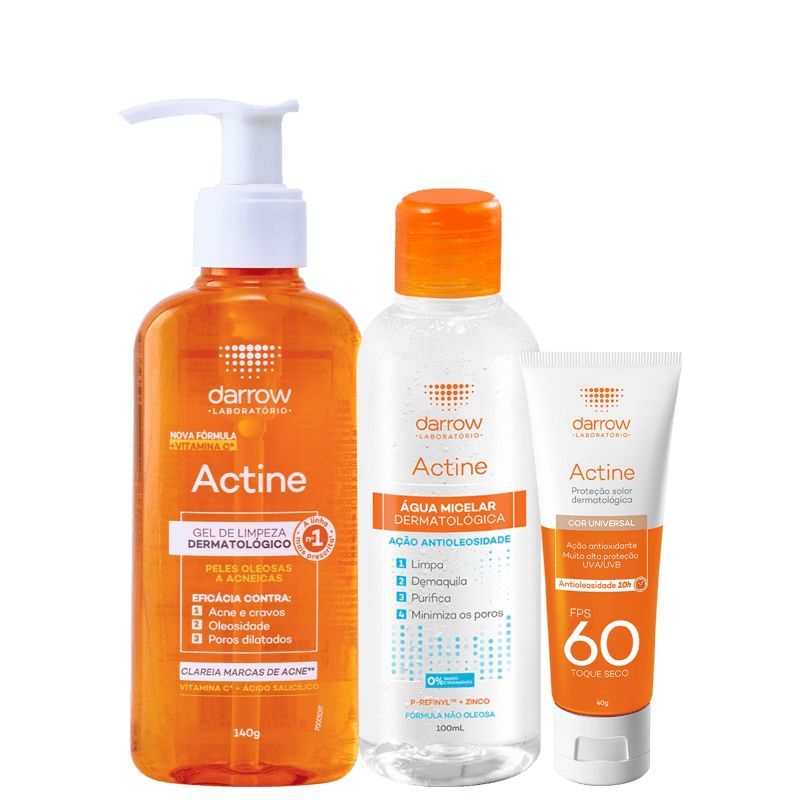 Kit Darrow Actine Vitamina C (3 Produtos) | Shopee Brasil