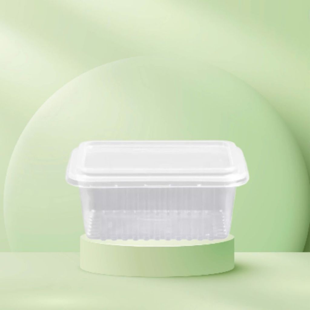 Pote retangular para Micro-ondas 650m,750ml Freezer Marmita Fitness 24un - FSH LOJA | Shopee Brasil