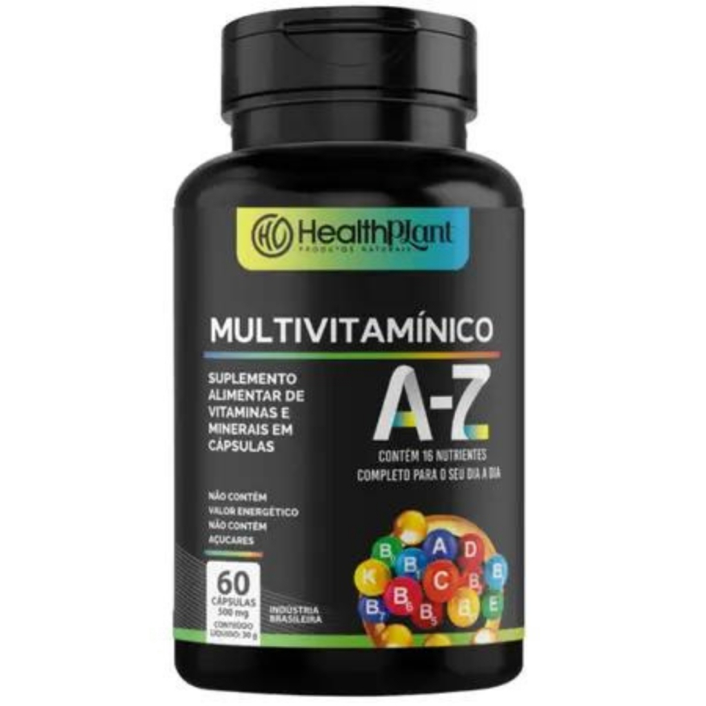 Multivitaminico de A a Z Heltplant 100% Original Natcure | Shopee Brasil