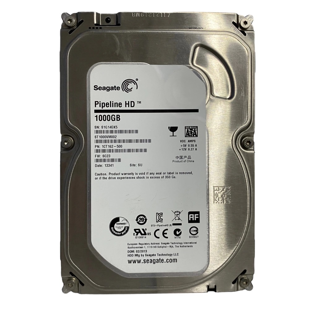 Hd Disco Rígido Interno Seagate Video 3.5hdd St1000vm002 1tb | Shopee ...