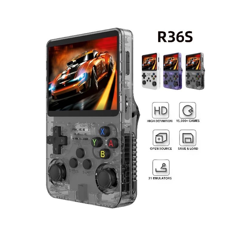 Console Portátil R36S 64GB ORIGINAL | Shopee Brasil