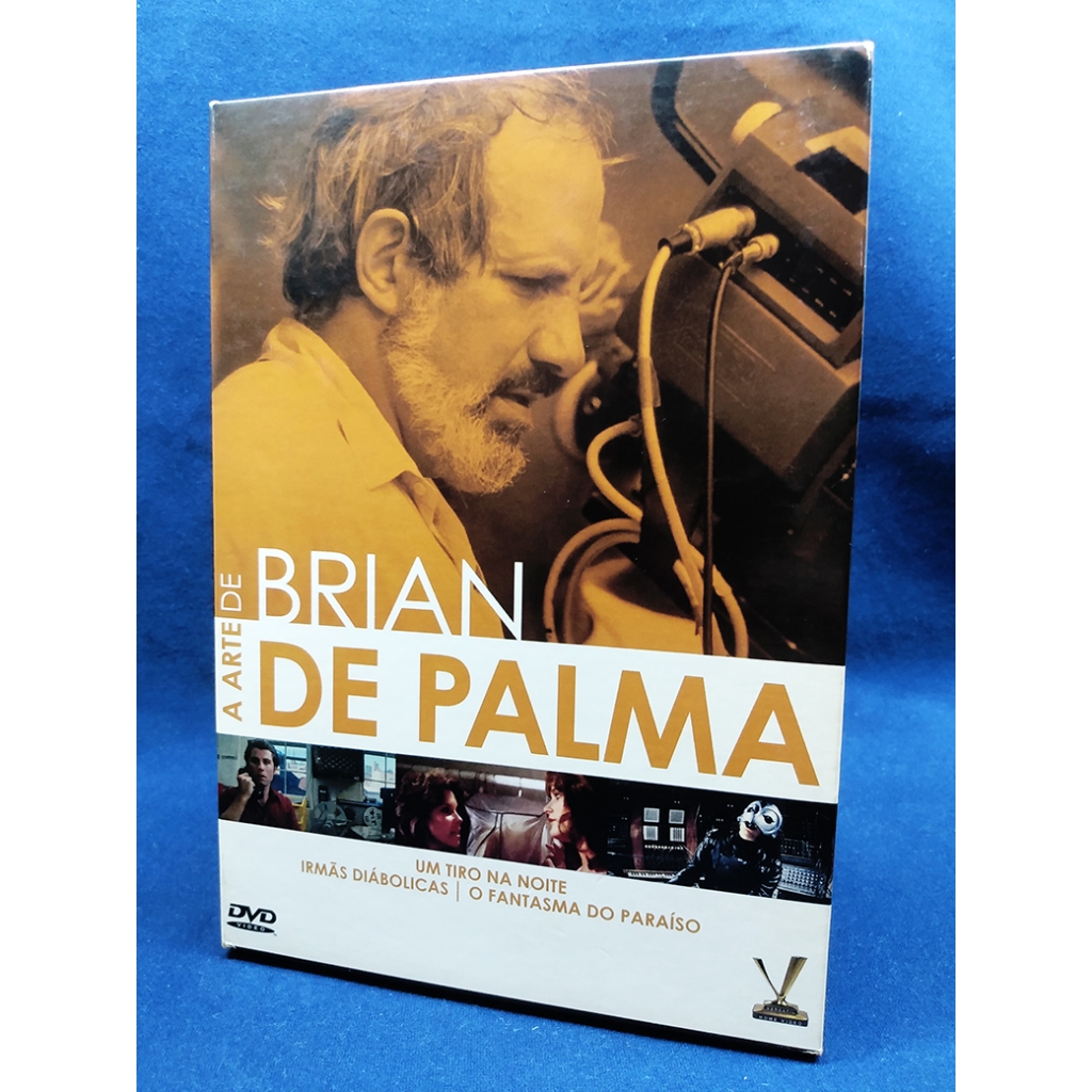 A Arte De Brian De Palma - Box com 2 DVDs Original Versátil Home Video ...