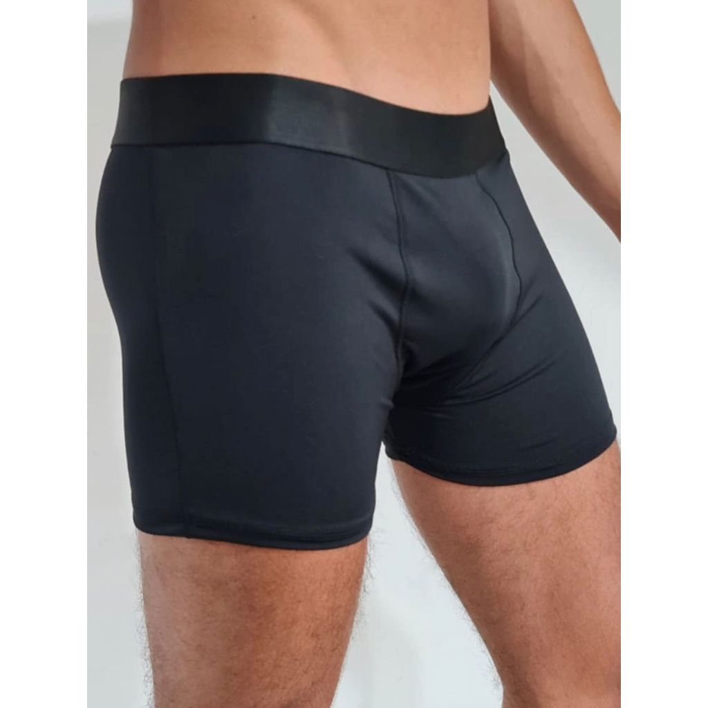 Kit Cueca Boxer Preta 8 Unidades, Original, Confortável | Shopee Brasil