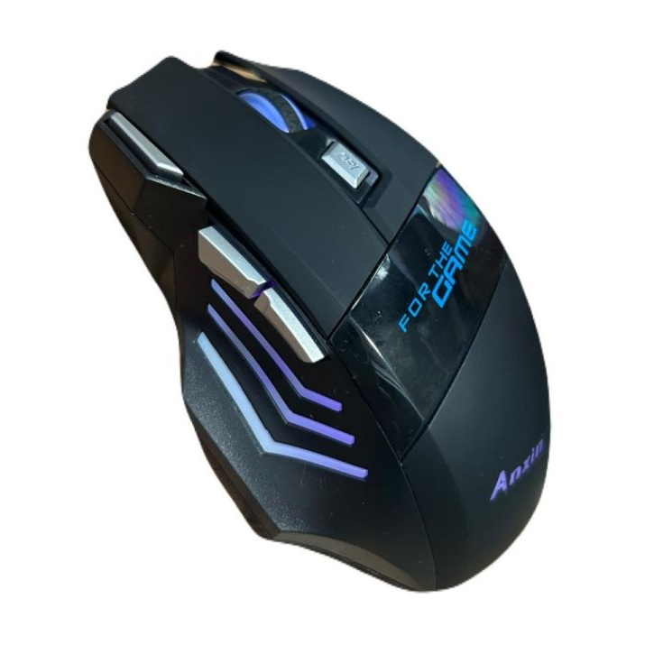 Mouse com fio Ergonomico Gamer Anxin G2 Optico Multifuncional LED ...