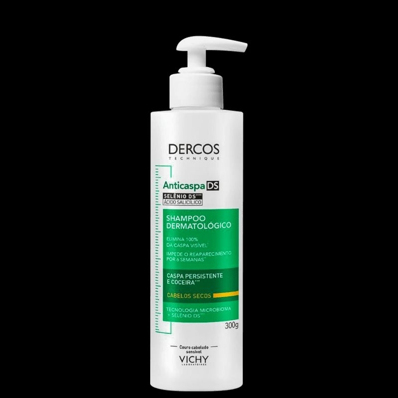 Vichy Dercos DS Cabelos Secos - Shampoo Anticaspa Intensivo 300g ...
