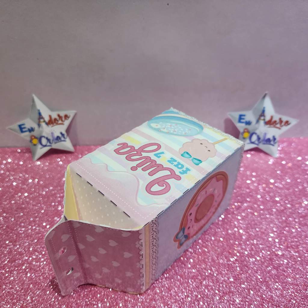 Kit 20 Caixinhas Personalizados Tema Doces Docinhos Mundo Doce Candy ...