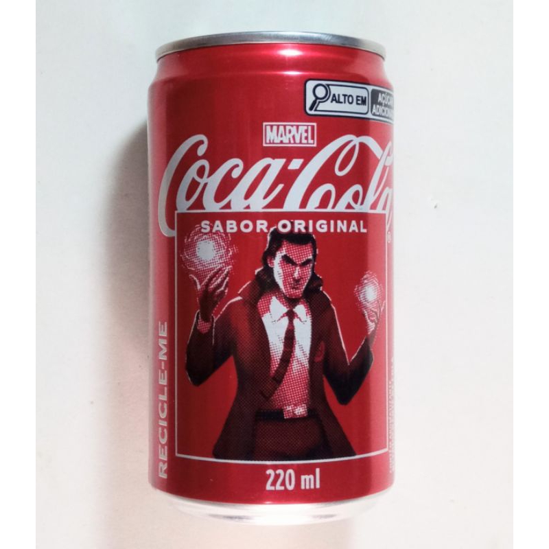 Lata Mini Coca-Cola Marvel 2024 Loki 220ml (lacrada) | Shopee Brasil