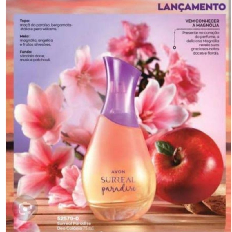 Avon surreal paradise deo colônia 75ml. | Shopee Brasil