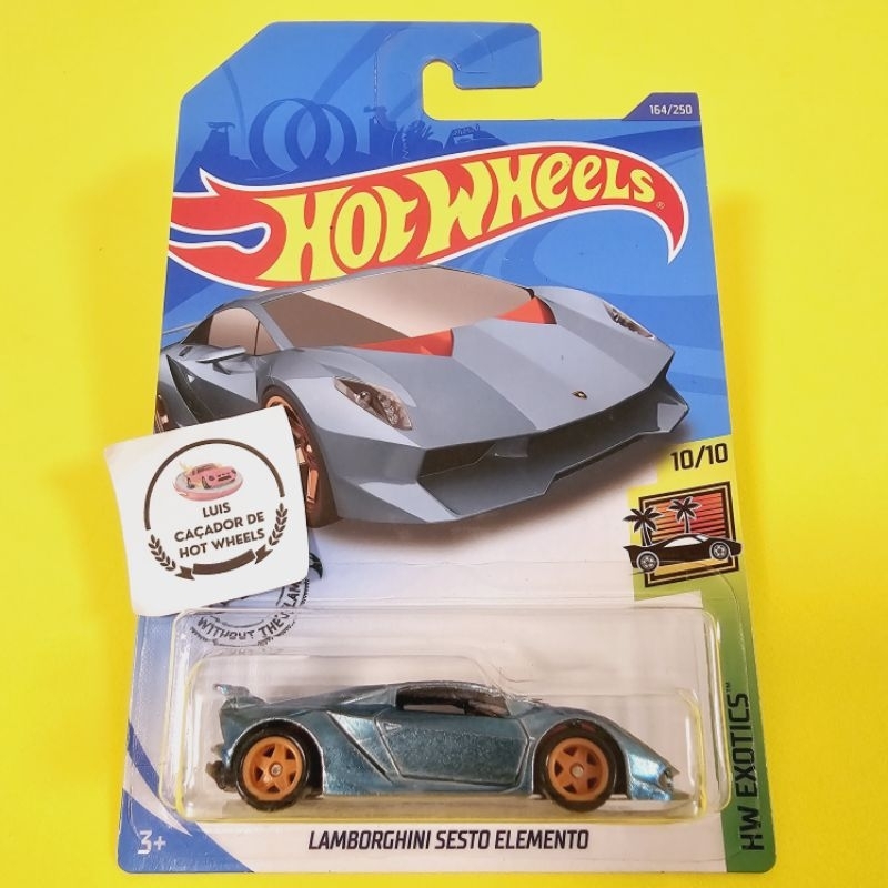 Lamborghini Sesto Elemento Super T-Hunt STH Verde Hot Wheels Lacrado ...