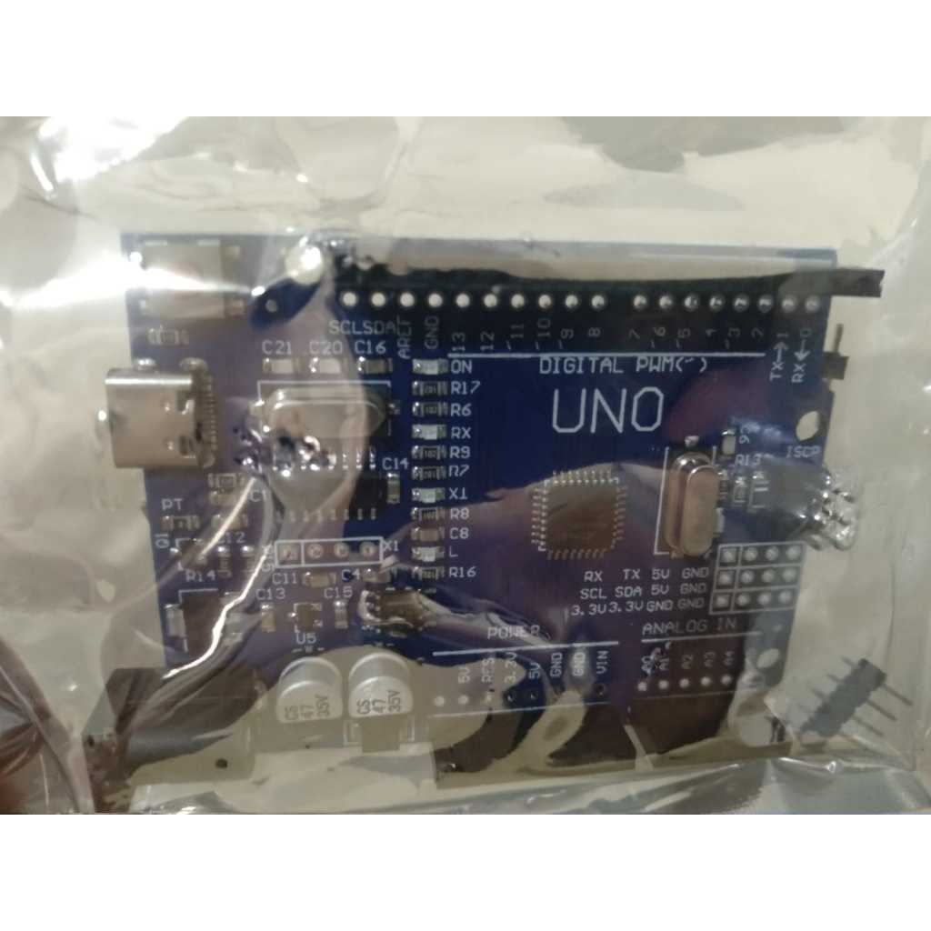 Placa de desenvolvimento Arduino UNO R3 SMD TYPE-C | Shopee Brasil
