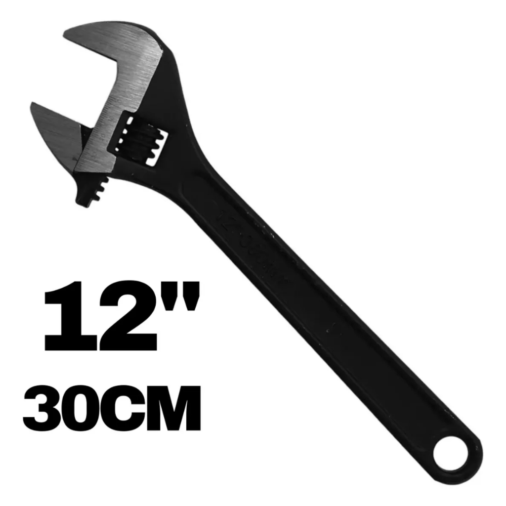 Chave Inglesa de Boca Regulavel Ajustavel Reforçada 12 Polegadas 300mm ...