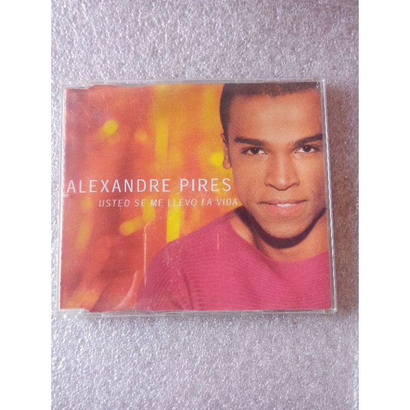 CD Alexandre Pires - Usted se me Llevo la vida 2001 SINGLE | Shopee Brasil
