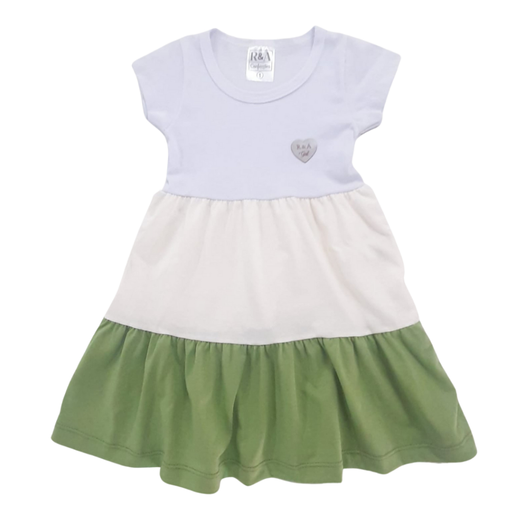 Vestido Infantil Feminino 3 Marias Colorido Moda Princesa Qualidade e Conforto | Shopee Brasil