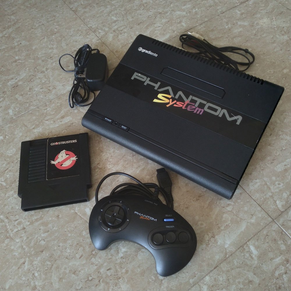Phantom System + 1 controle + jogo Brinde. Funcionando! | Shopee Brasil