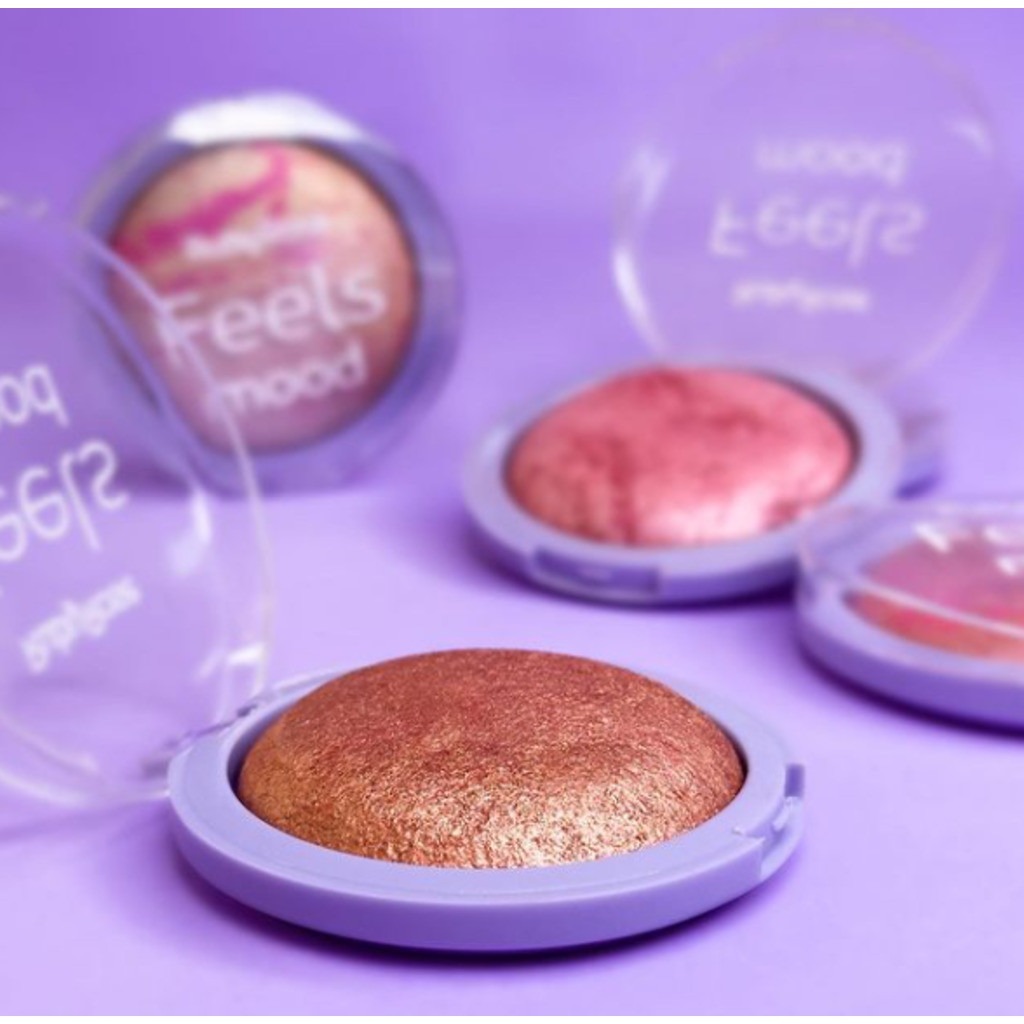 Ruby Rose - Blush Marble Feels Mood Cintilante Glow | Shopee Brasil