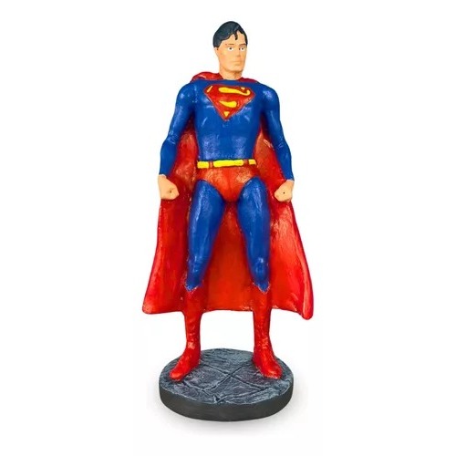 Super Homem Boneco Estatua Dc Coleção Resina | Shopee Brasil