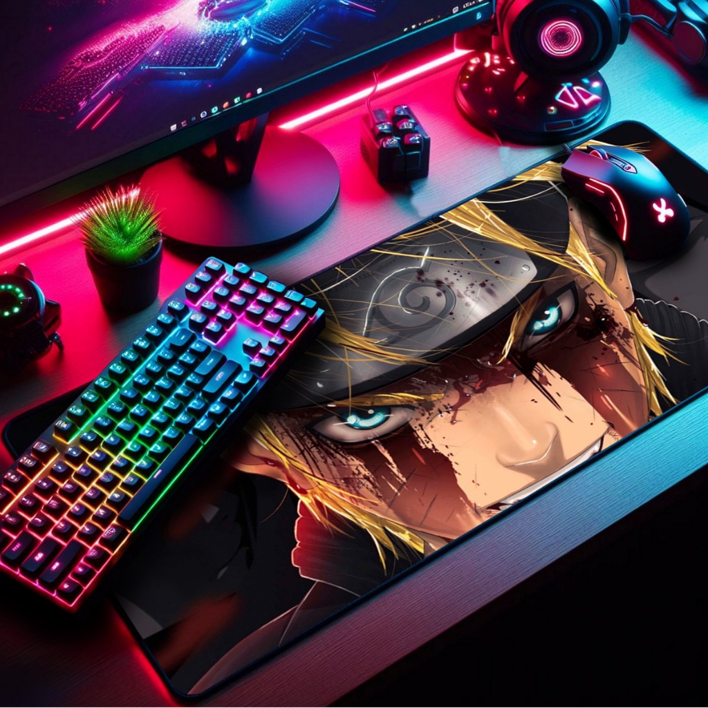 Mouse Pad Gamer Premium Extra Grande 90x40cm Borda Costurada Diversos ...