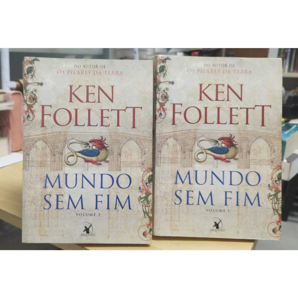 Mundo sem Fim (box Volumes 01 e 02 - ótimo Estado) | Shopee Brasil