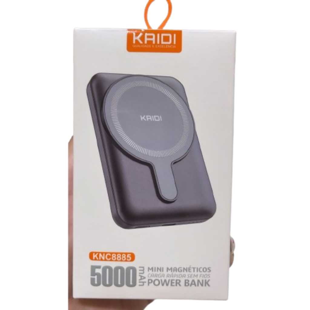 Power Bank Indução 5000 mAh Kaidi Original KNC-8885 | Shopee Brasil