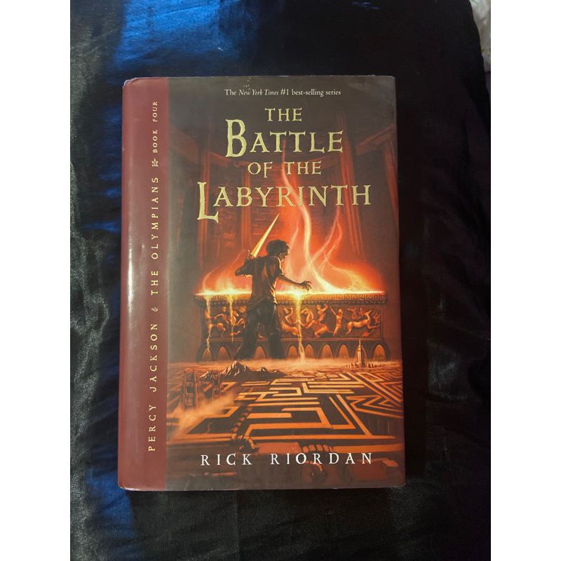 The battle of the labyrinth (Percy Jackson) - Rick Riordan (ingles capa ...