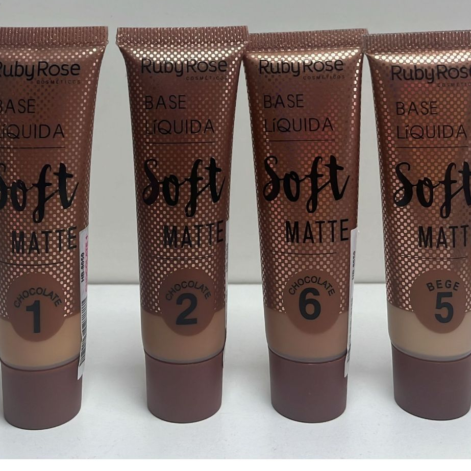 Base Líquida Soft Matte- Ruby Rose. | Shopee Brasil