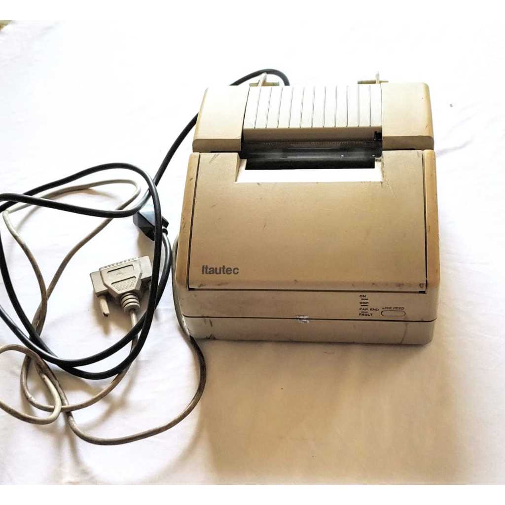 Impressora matricial cupom não fiscal térmica - itautec Acompanha 2 ...