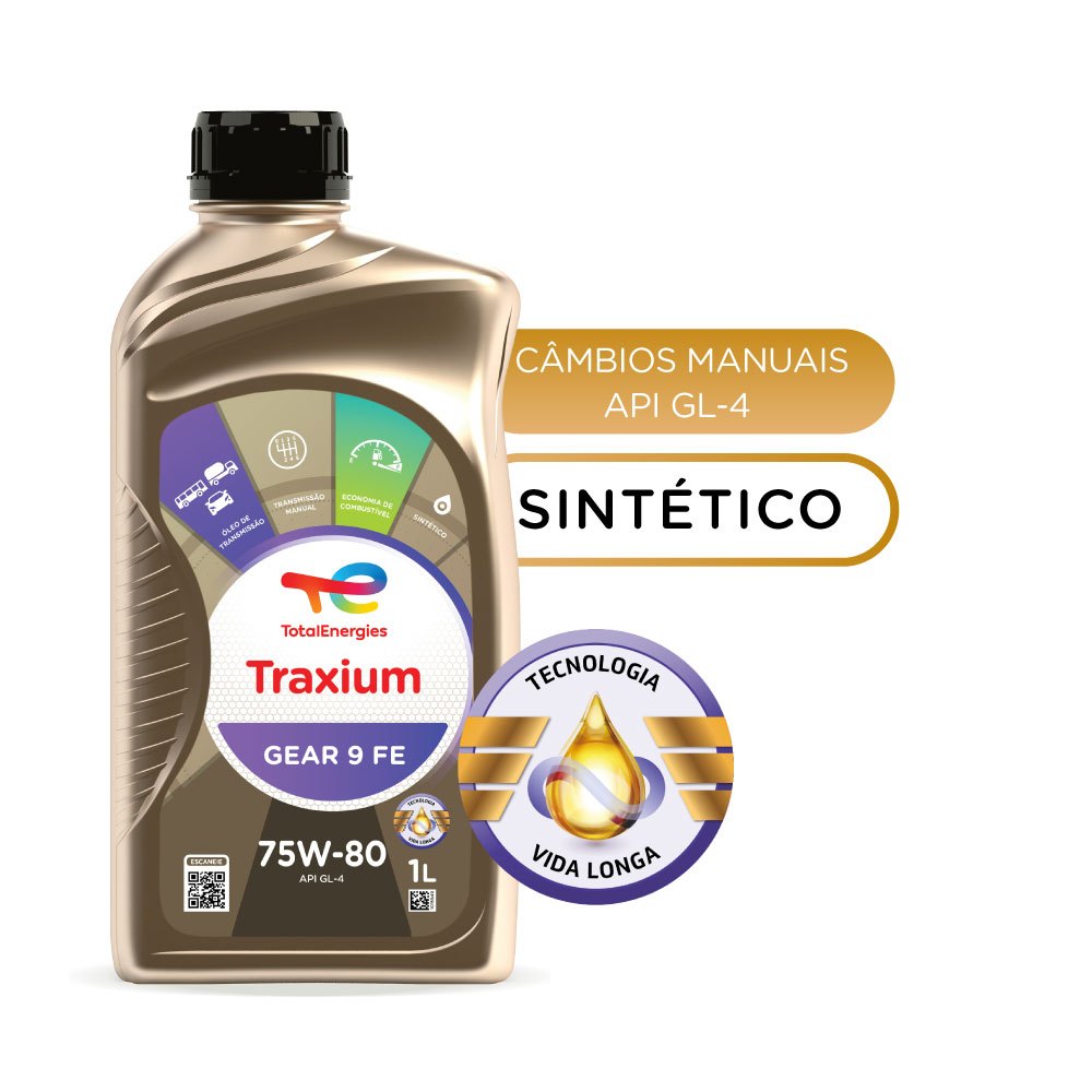 Kit 3 Óleo De Câmbio Manual 75w80 Totalenergies Traxium Gear 9 Fe ...