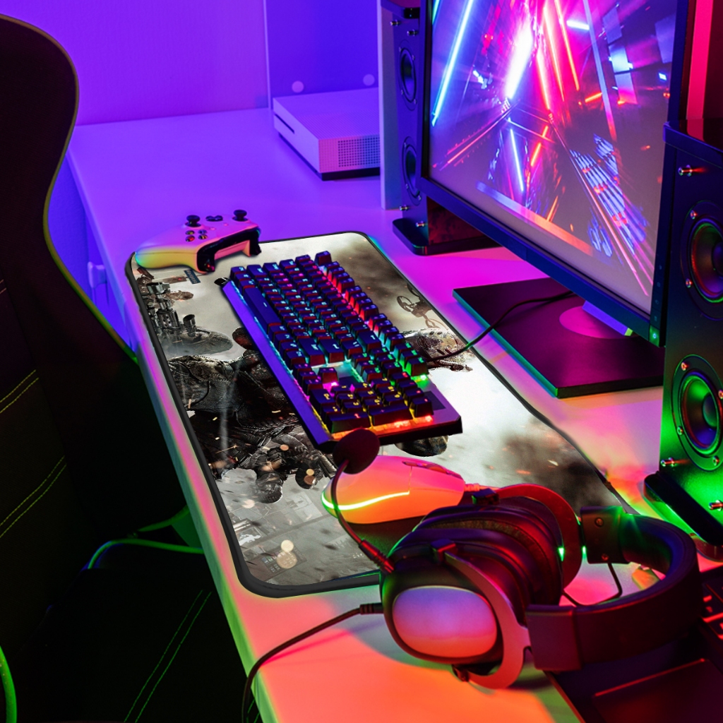 Mouse Pad Gamer Premium Extra Grande 120x60cm Borda Costurada Diversos ...