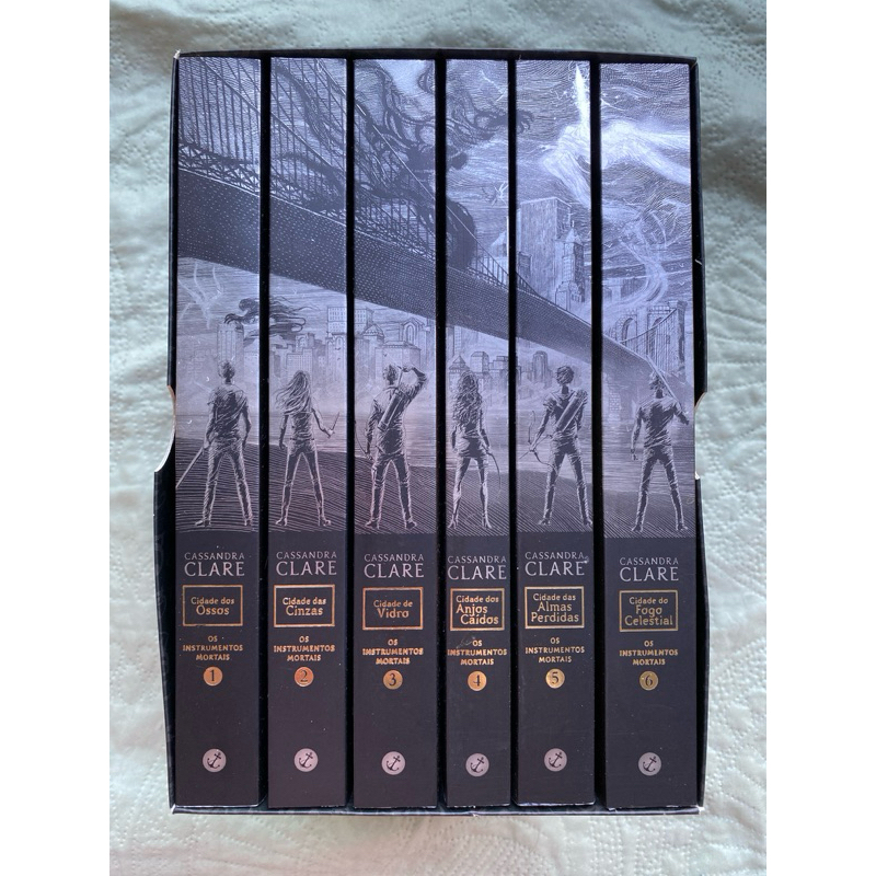 box livros Os Instrumentos Mortais edição de colecionador | Shopee Brasil
